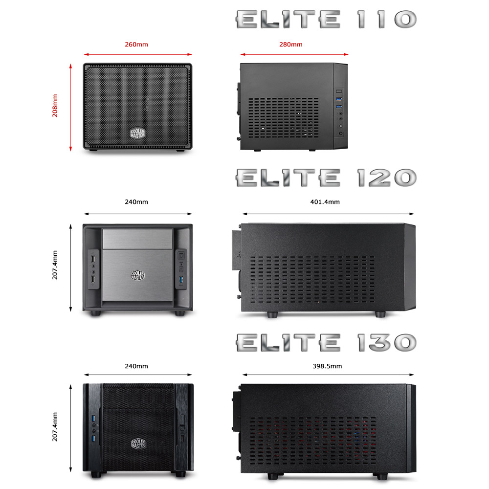 Cooler Master Elite 110 (RC-110-KKN2) - Obudowa - Morele.net