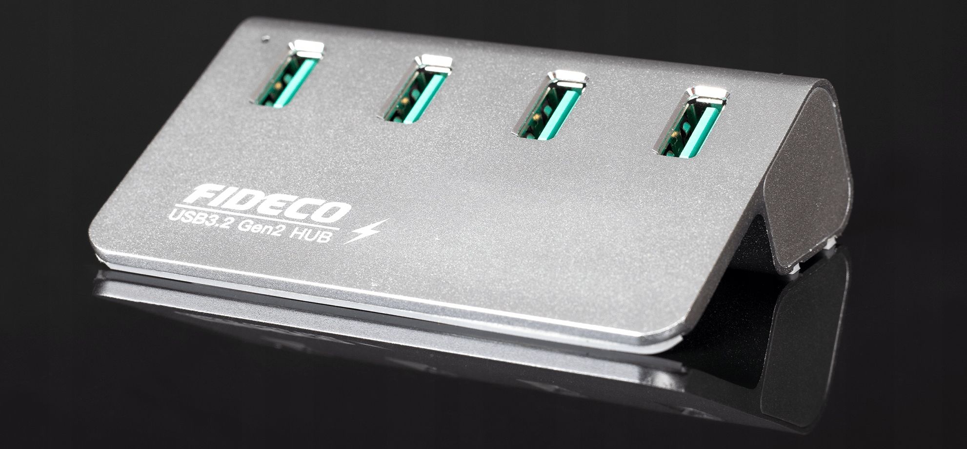 Fideco H418S 4x USB-A 3.2 Gen2 - HUB USB - Morele.net