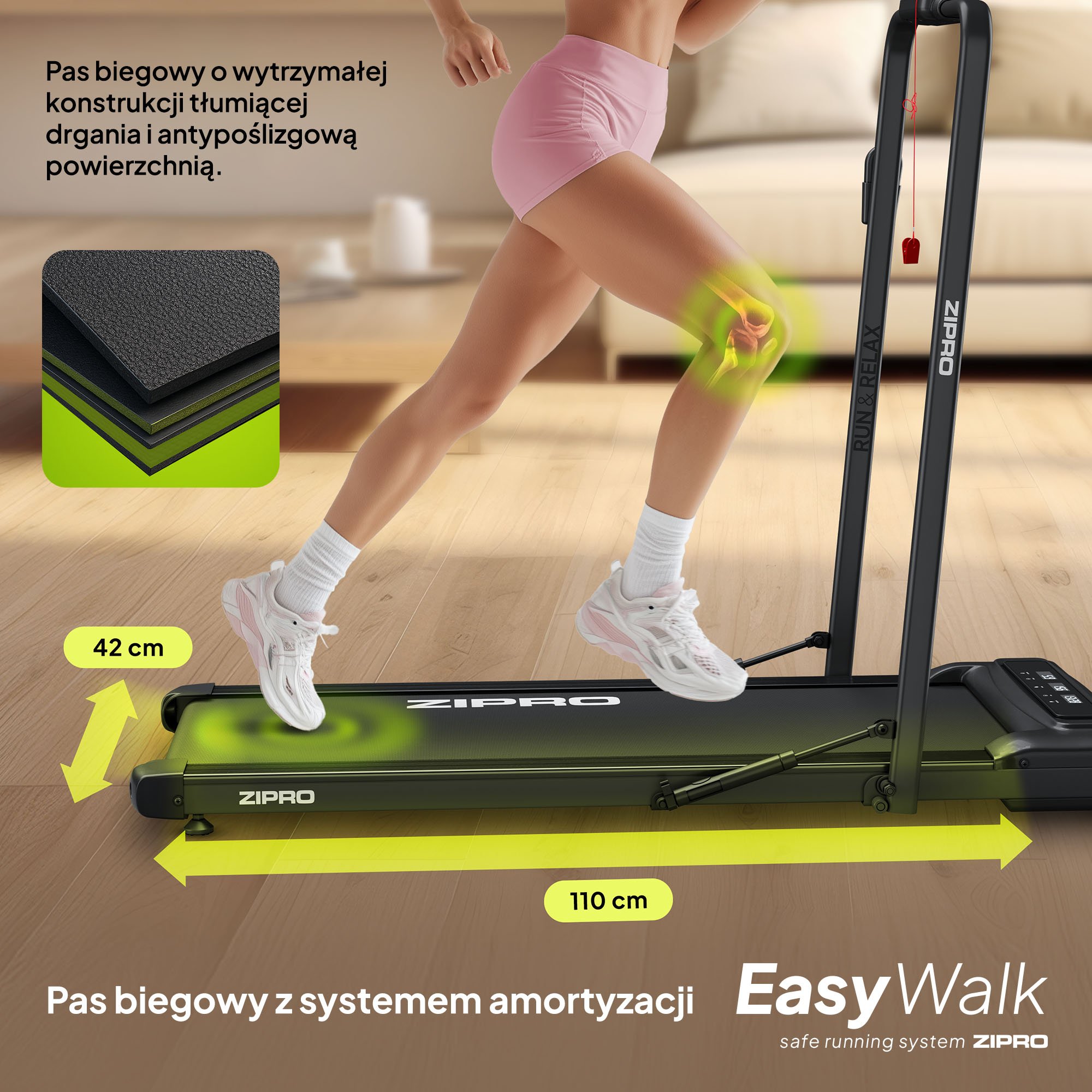 Zipro Newlite - Bieżnia - Morele.net