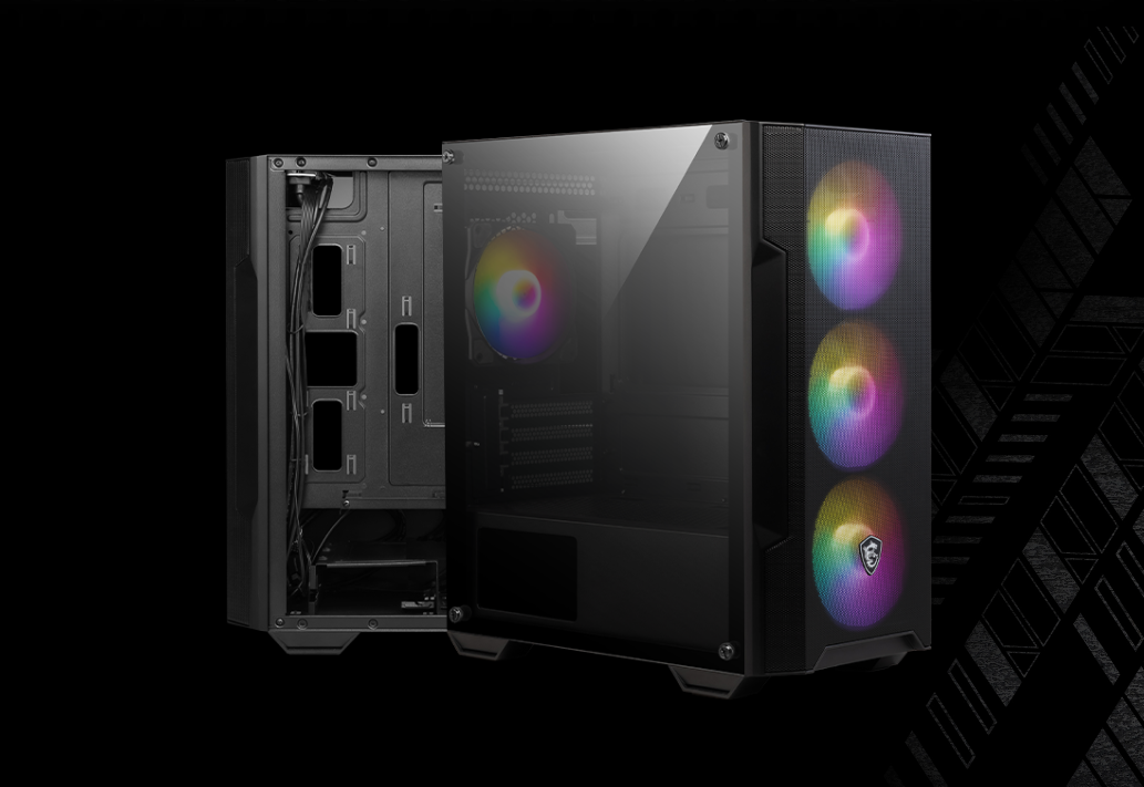 MSI MAG Forge M100A ARGB (306-7G20A21-809) - Obudowa - Morele.net