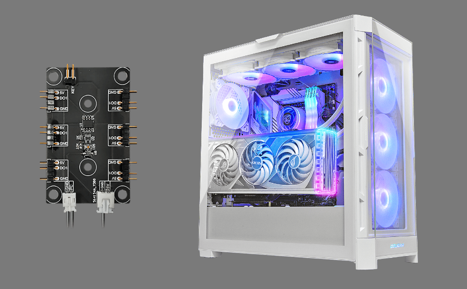 Cougar Duoface Pro RGB (CGR-5AD1B-RGB) - Obudowa - Morele.net
