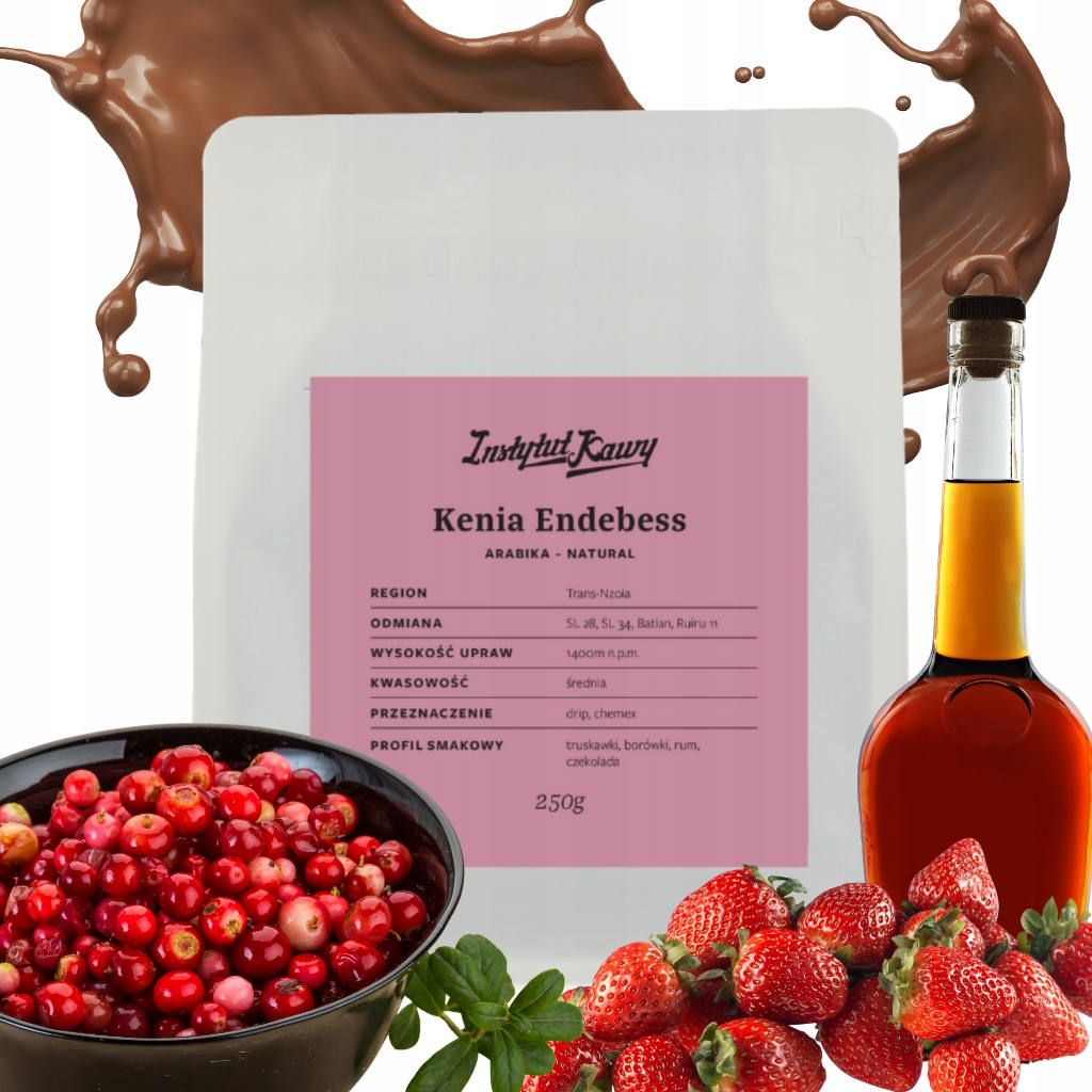 Coffee Plant Kawa ziarnista Kenia Endebess filtr 250g - Kawa ziarnista ...