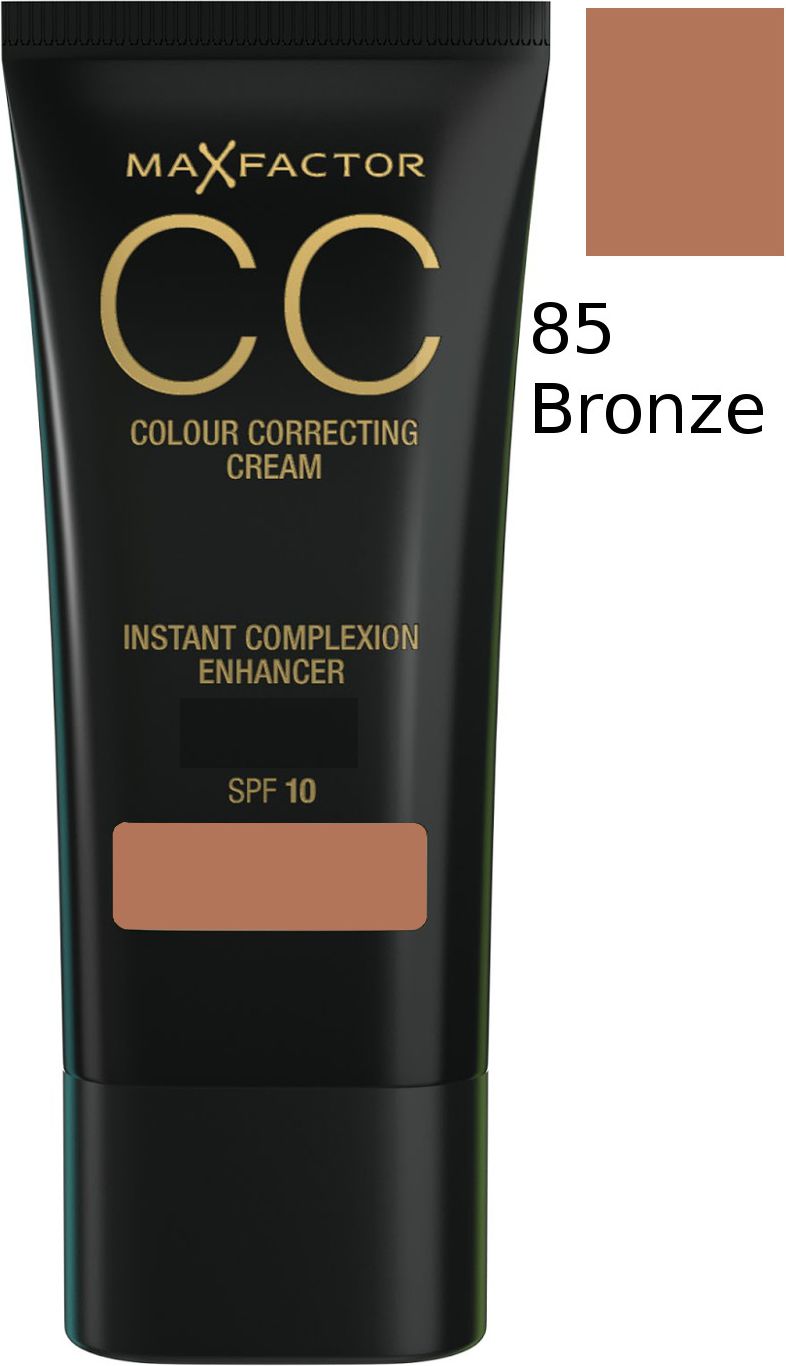 MAX FACTOR CC Colour Correcting Cream SPF10 krem korygujący koloryt skóry 85 Bronze 30ml ...
