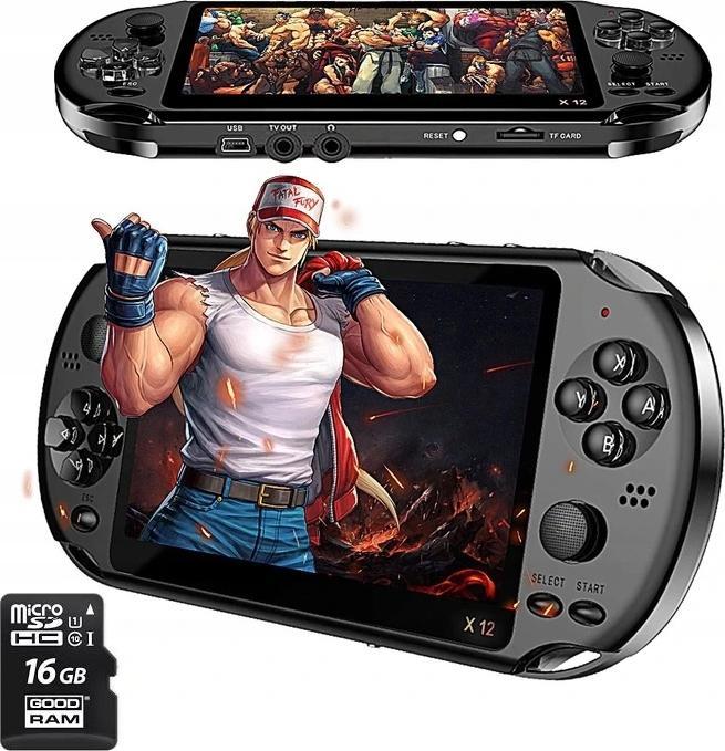 PRZENOŚNA KONSOLA DO GIER X12 GAME BOY 5cal + 16GB - Morele.net