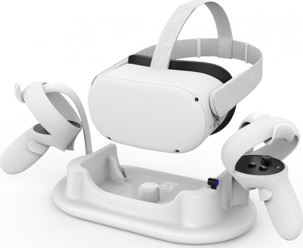 Vortex Virtual Reality Nowa Stacja dokująca do Oculus Quest 2 biała ...
