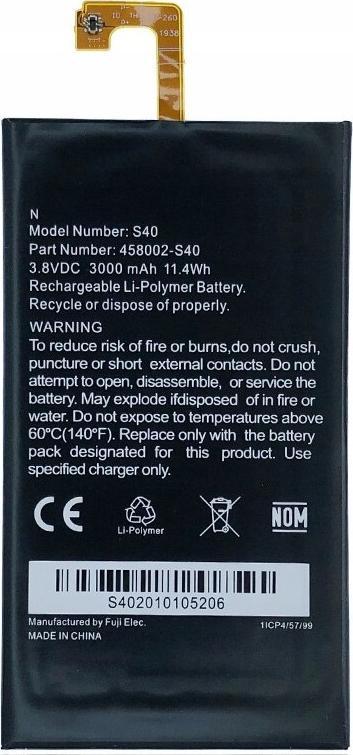 CAT Nowa Bateria CATERPILLAR CAT S40 458002-S40 - Bateria - Morele.net