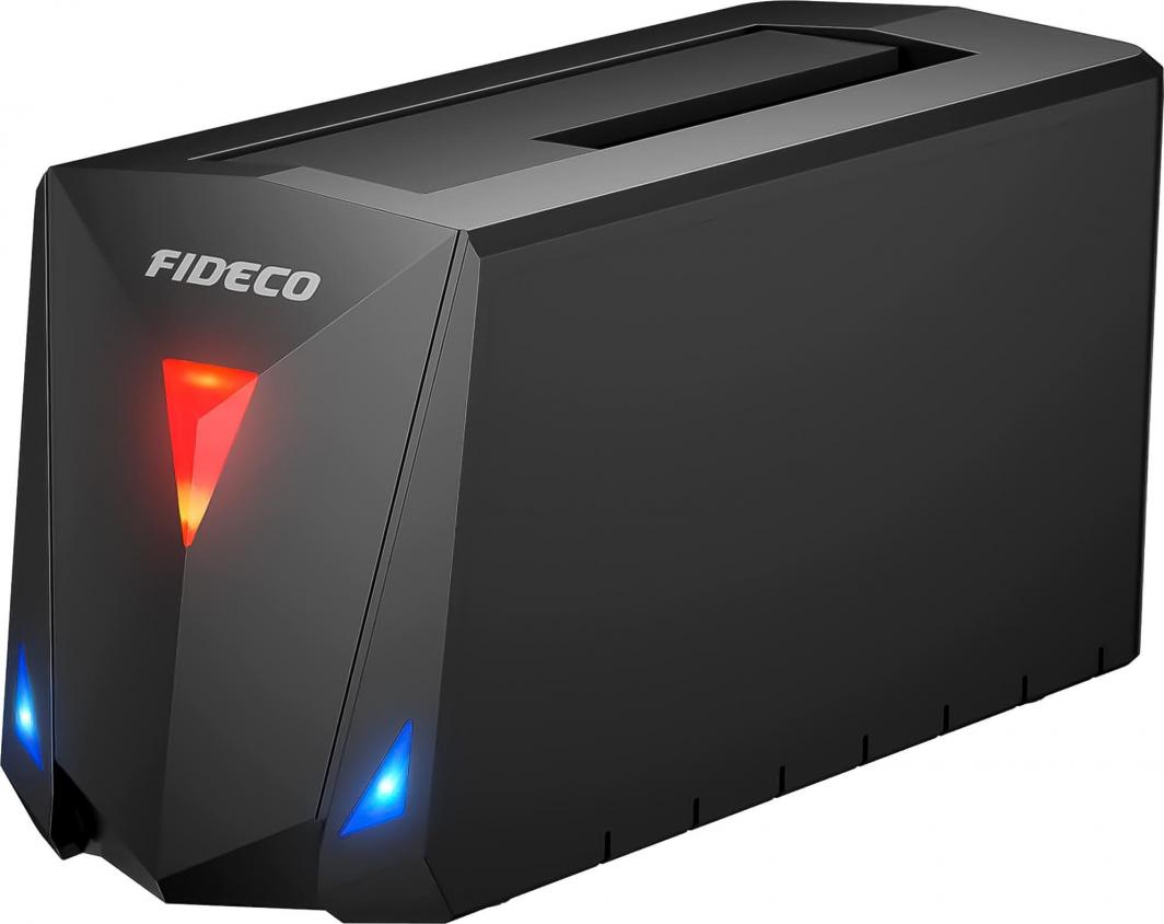 Fideco Fideco Stacja dokująca do dysku SATA HDD SSD 16TB Gaming ...