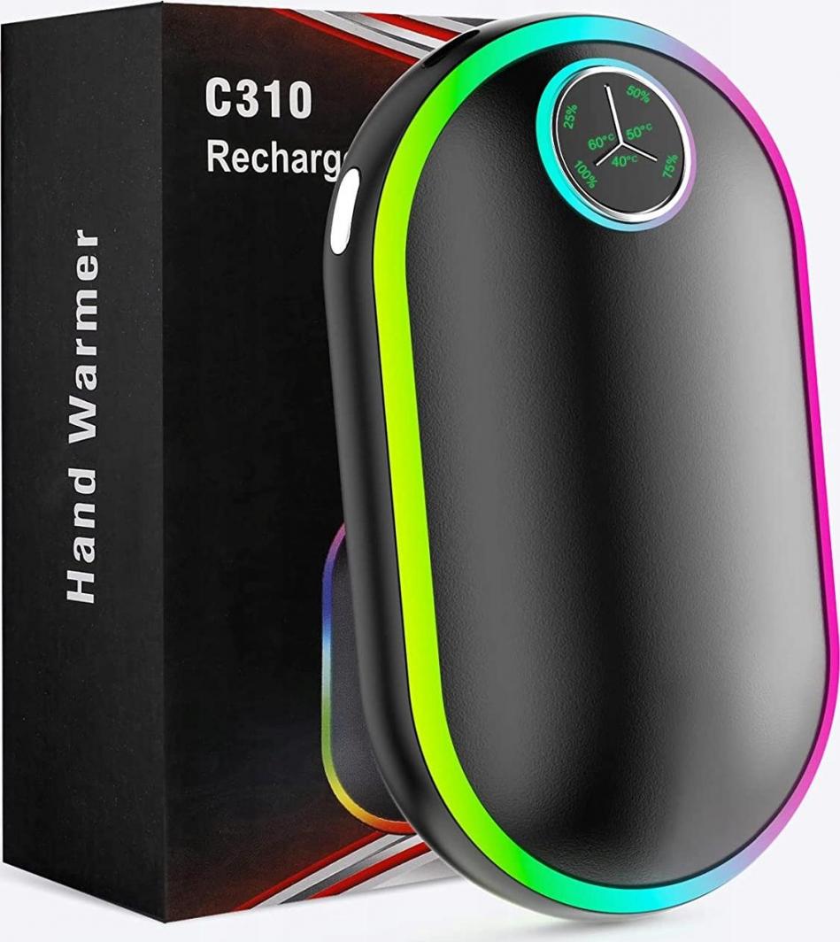 Aiko Powerbank z ogrzewaczem do rąk 10000mAh 60C USB-C - Morele.net