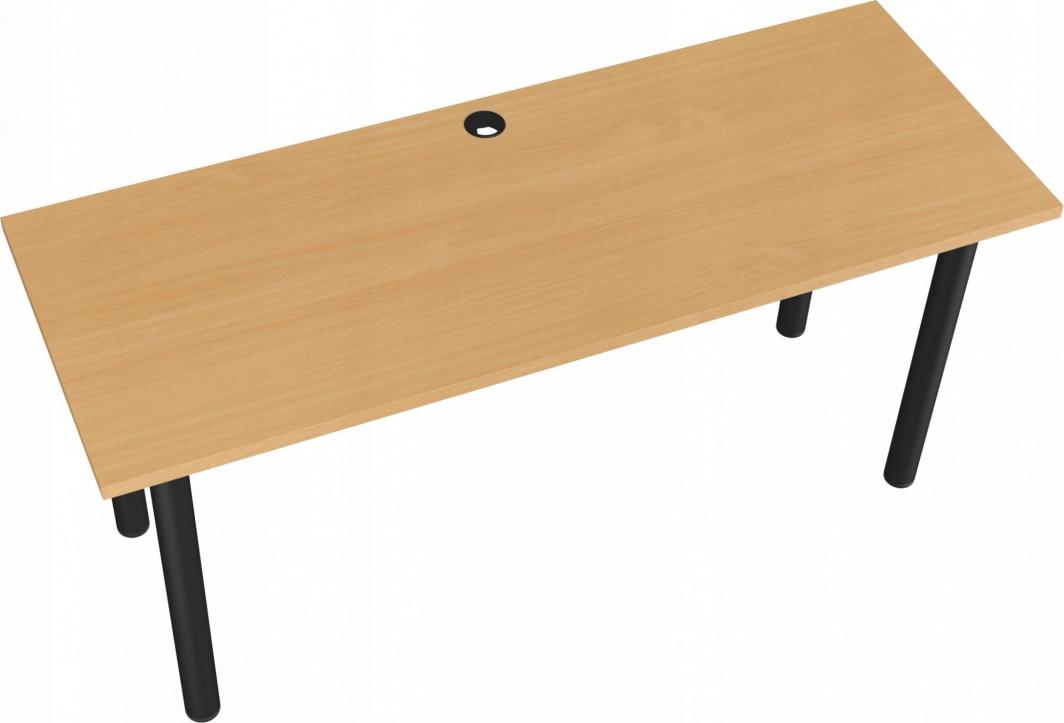 YRKE Iron Brązowe 140 cm x 60 cm - Biurko - Morele.net