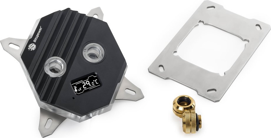 BitsPower CPU Block Summit M mit OLED Display - Morele.net