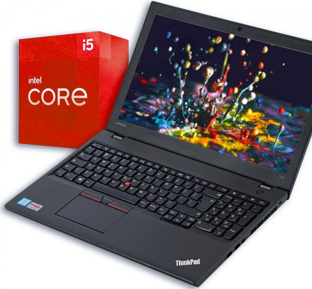 Lenovo ThinkPad T560 i5 8GB 256SSD FHD OFFICE W10 - Laptop - Morele.net