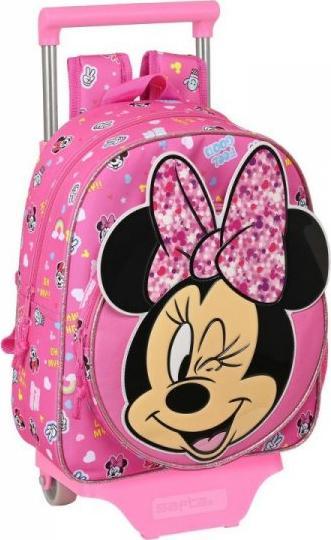 Minnie Mouse Torba szkolna z kółkami Minnie Mouse Lucky Różowy (28 x 34 ... Minnie Mouse Torba szkolna z kółkami Minnie Mouse Lucky Różowy (28 x 34 ...