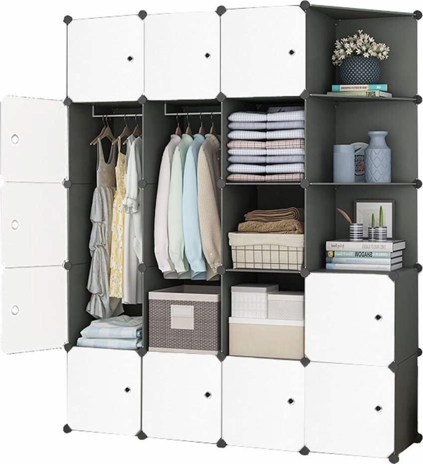 MAXXLLC SZAFA MODUŁOWA Garderoba PÓŁKI SZAFKA REGAŁ - Morele.net