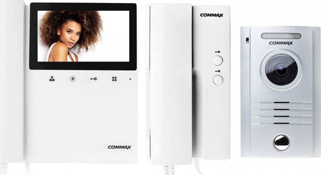 Commax Wideodomofon zestaw Commax DRC-40KPT + CDV-43K2 + DP-4VHP ...