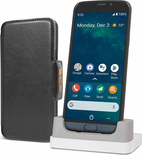 Doro Doro 8050 Plus (grau) inkl. Ladestation und Wallet-Case - Smartfon ...