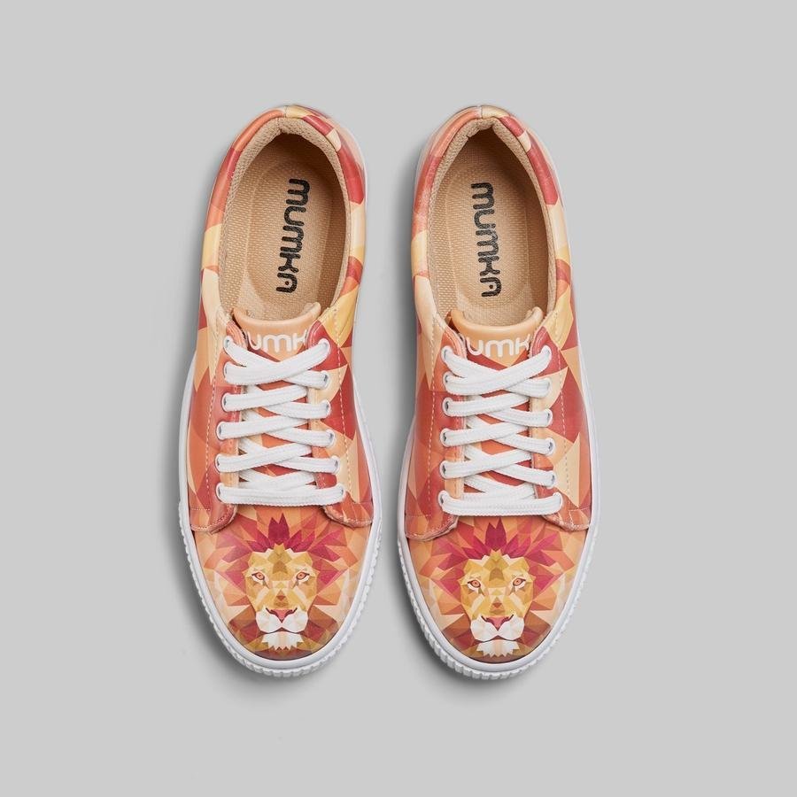 Mumka Shoes Sneakersy wegańskie Złoty Król Lew Mumka-37 - Morele.net