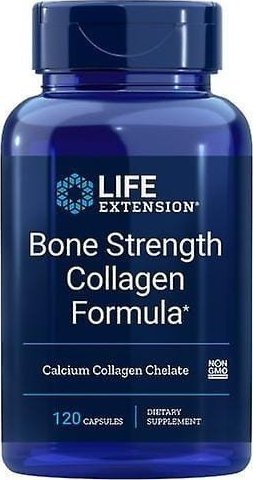 Life Extension Bone Strength Collagen Formula 120 kaps. Life Extension ...