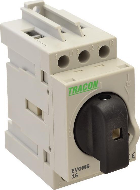 Tracon Electric Rozłącznik z pokrętłem 16A 3P Tracon - Morele.net