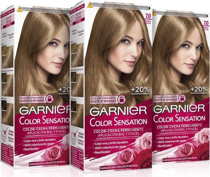 Garnier Trwała Koloryzacja Color Sensation Garnier - 7.1 - rubio ...