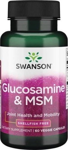 Swanson Glucosamine & MSM 60 kaps. Swanson - Morele.net
