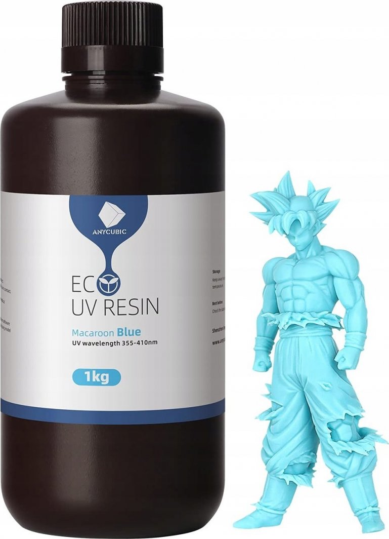 Anycubic Żywica uv Eco Plant Blue 1l 1kg - Morele.net