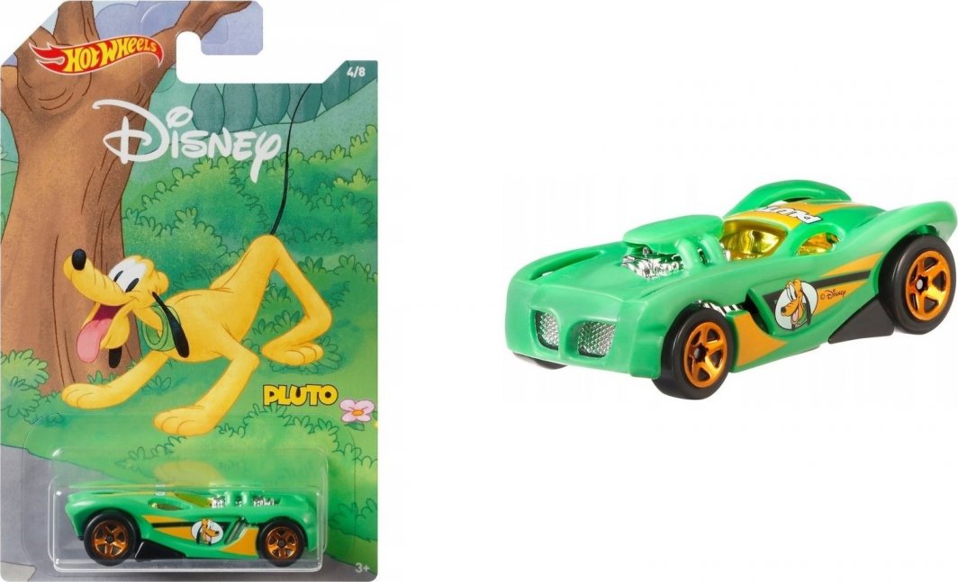 Hot Wheels HOT WHEELS BOHATEROWIE DISNEY AUTO PLUTO GBB44 - Morele.net