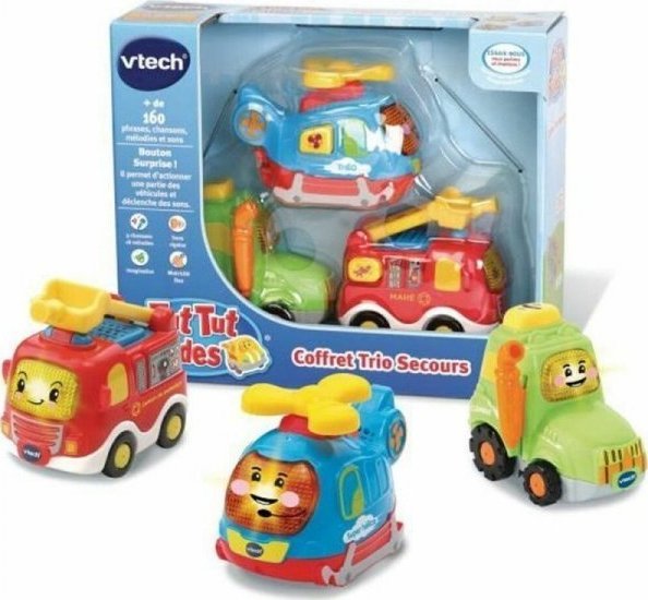 Vtech Zestaw 3 Samochodów Vtech Tut Tut Bolides - Morele.net
