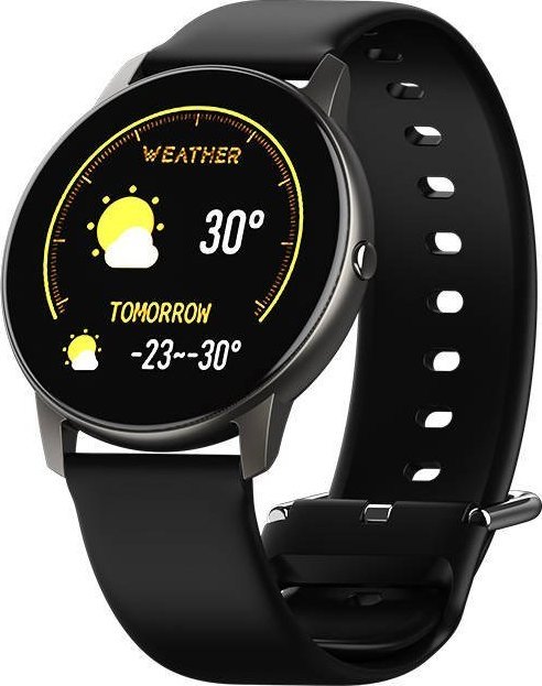 Kivee Smartwatch Zegarek Elektroniczny Kivee KV-LW02 czarny ...