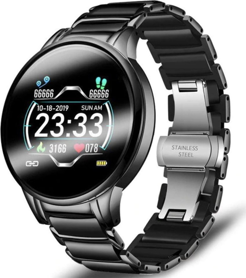 Roneberg Elegancki smartwatch damski z bransoletą Roneberg RLA : KOLOR ...