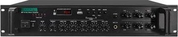 DSPPA Sześciostrefowy wzmacniacz miksujący MP1010U, 350W/100V z USB/SD/FM/Bluetooth - Morele.net