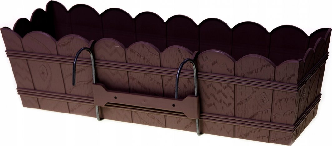 Form-Plastic Skrzynka balkonowa Elba 2739-013, Doniczka prostokątna ...