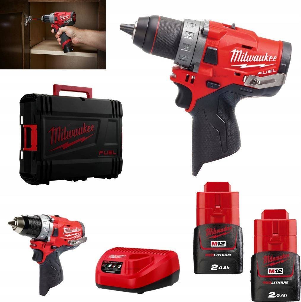 Milwaukee Wkrętarka akumulatorowe Milwaukee 4933459816 12 V - Morele.net