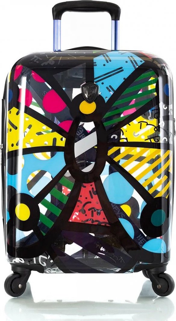 Heys Heys Britto Butterfly twarda średnia transparentna walizka na ...