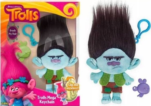 Tm Toys Trolls DUŻY ORYGINALNY PLUSZAK 22cm Trolle Branch - Morele.net