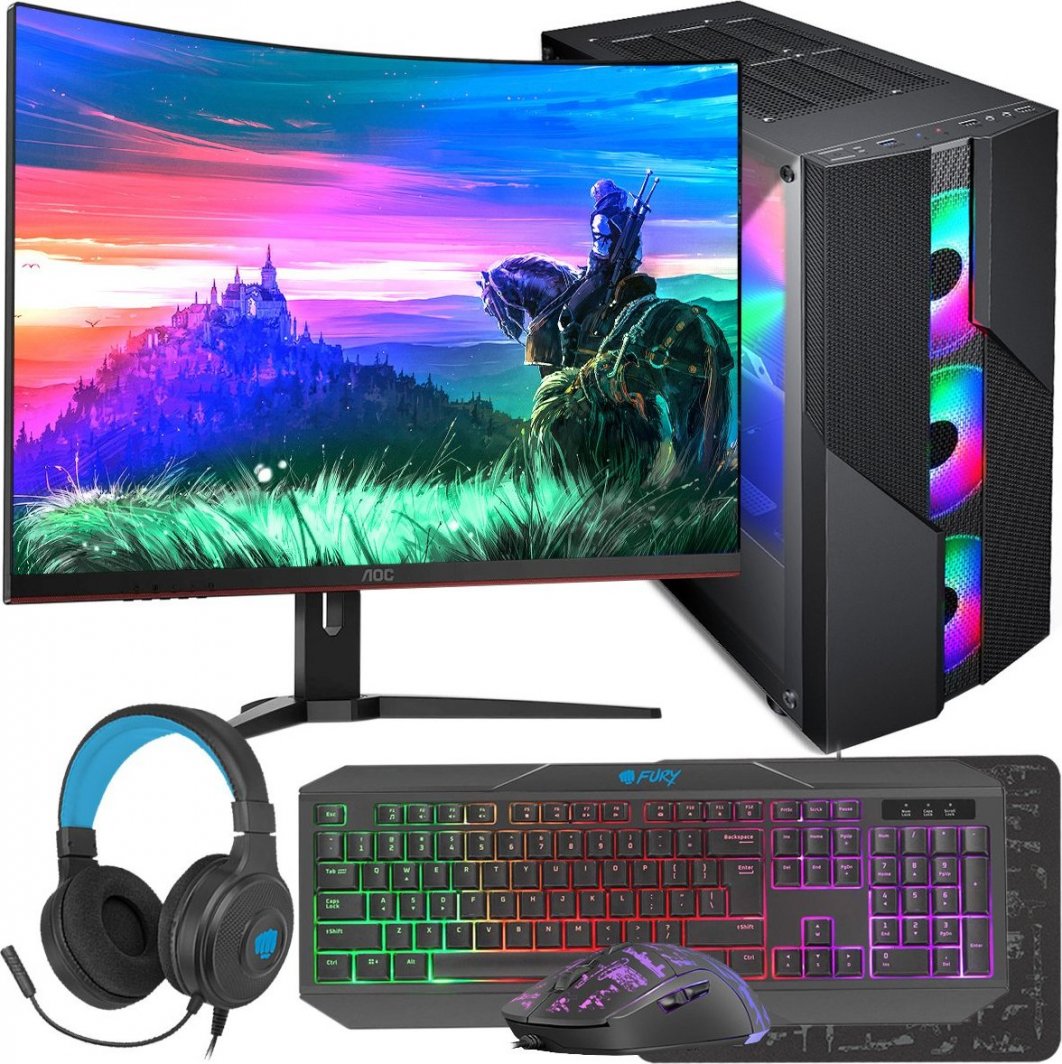 GER-POL KOMPUTER PC BPA2 10400f/3060/P16/M1/17520 WINDOWS 10 PRO PL ...