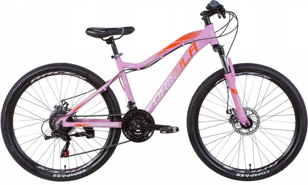 VELOTRADE Rower MTB Velotrade ALPINA rama 16 cali 26 różowy - Morele.net