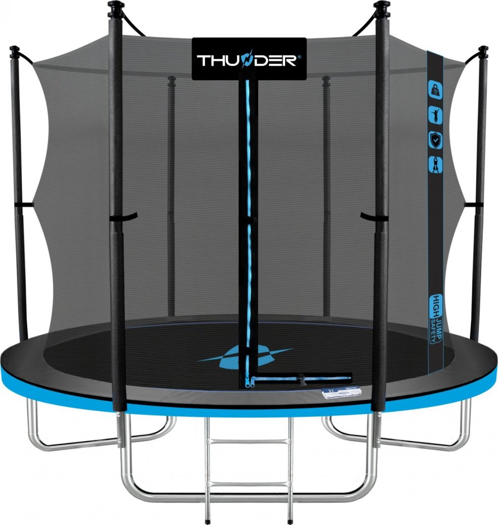 Thunder Trampolina ogrodowa dla dzieci THUNDER INSIDE HYPE 10FT BLUE ...