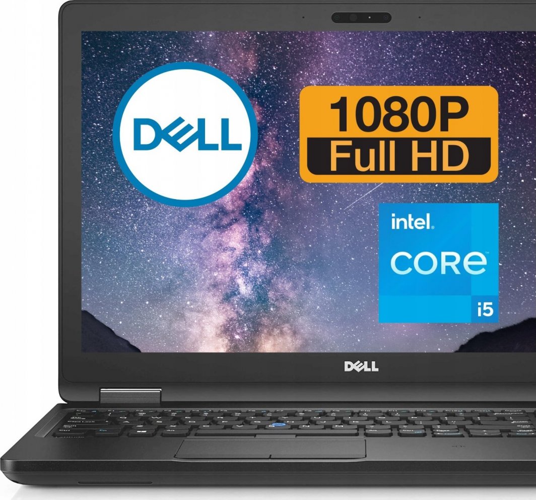 Dell Latitude 5580 Intel Core i5 16GB DDR4 512GB SSD Windows 10 Pro 15.6" - Laptop - Morele.net