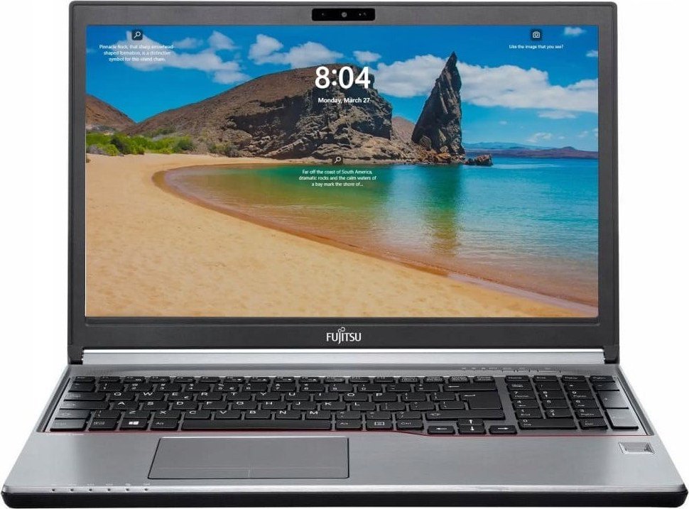 Fujitsu Lifebook E756 i7-6500U 8GB 256GB SSD 15,6" FullHD IPS Windows ...