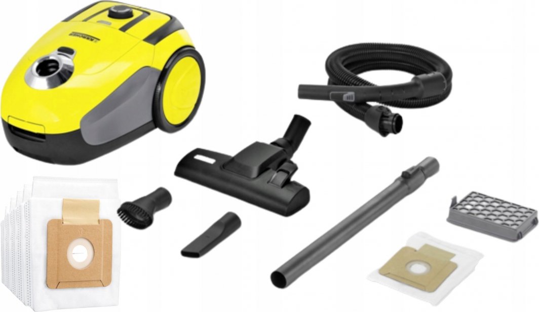 Karcher Odkurzacz workowy Karcher VC 2 + Worki filtracyjne - Odkurzacz - Morele.net