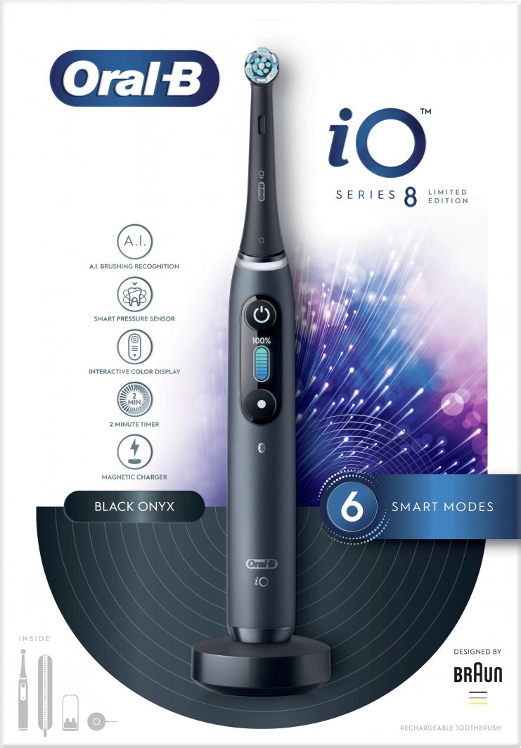 Oral-B iO Series iO Series 8 Black Onyx - Szczoteczka - Morele.net