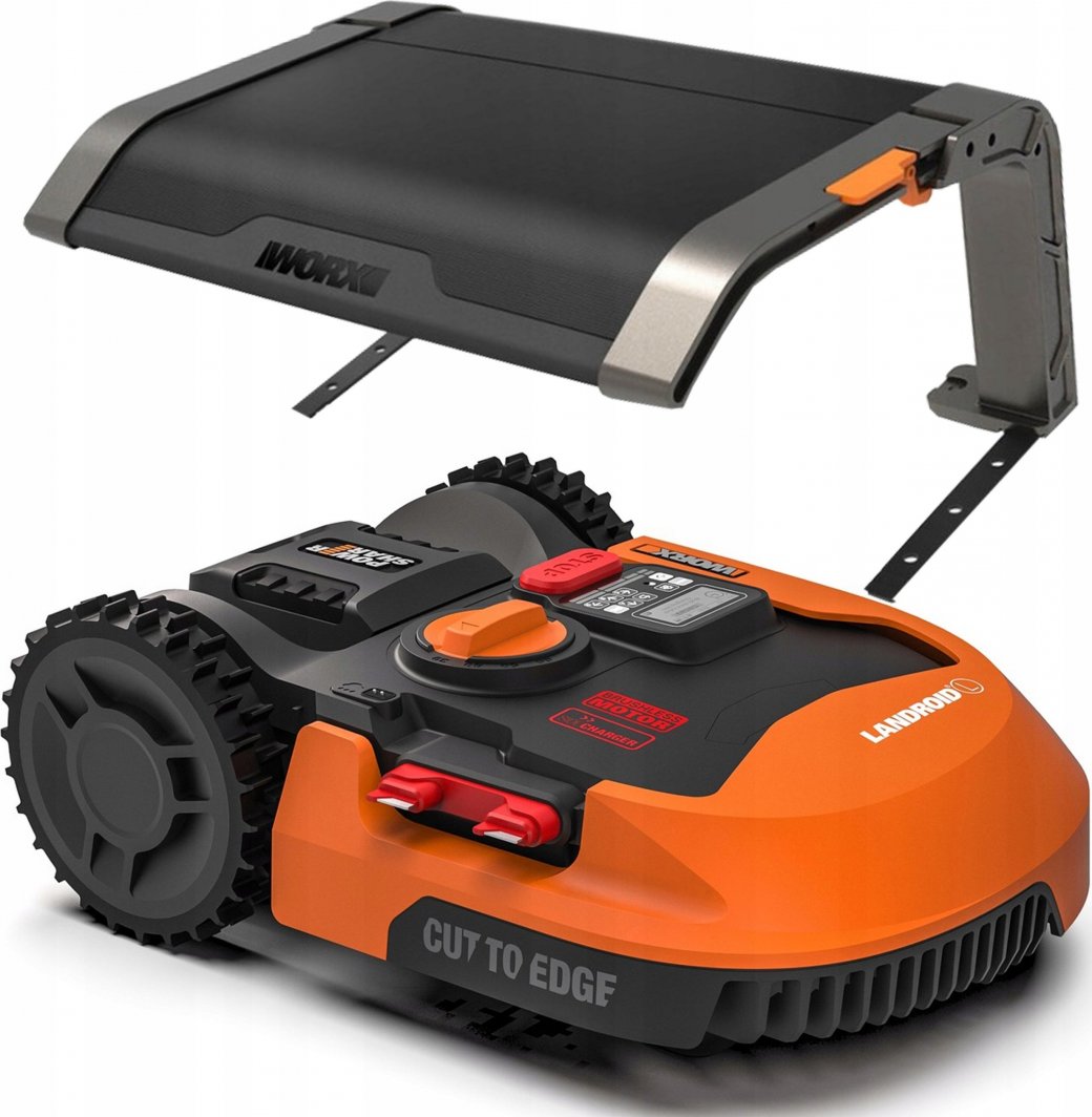 Worx Robot koszący WORX Landroid L2000m2 WR155E + Garaż - Robot koszący ...