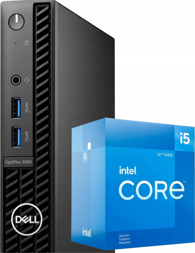 Dell Optiplex 3000 Intel Core i5-12500T 8GB DDR4 256GB SSD (M.2 ...