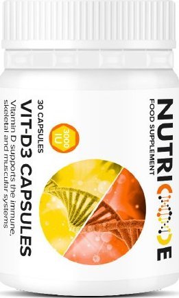 FM World FM Suplement Nutricode VIT-D3 CAPSULES 30 kapsułek - Morele.net