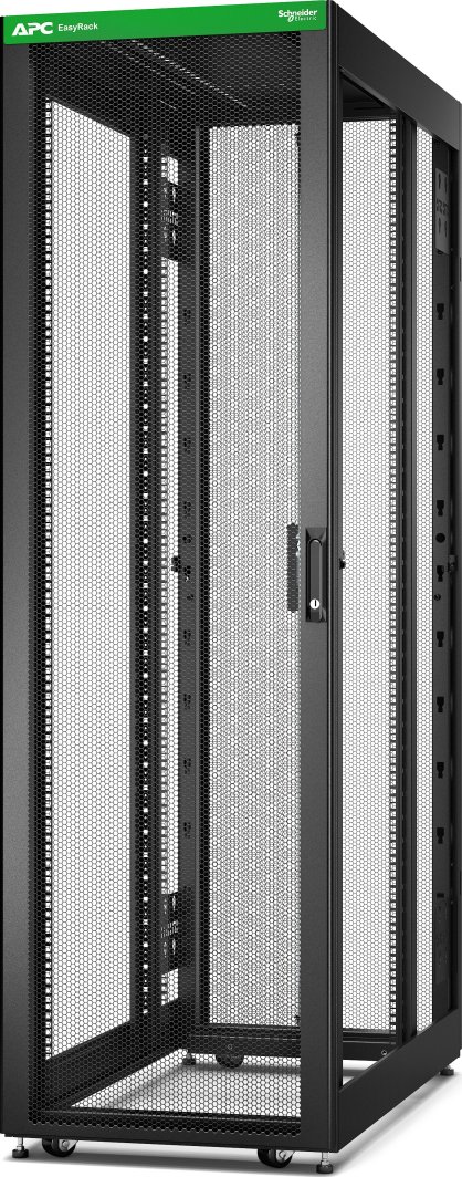 APC EASY RACK 600MM/42U/1200MM , WITH ROOF, CASTORS,FEET AND 4 BRACKETS, NO SIDE PANELS,BOTTOM ...