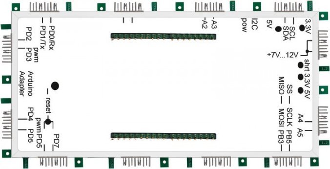 Allnet Brickrknowledge Arduino Uno Brick Ohne Arduino Uno