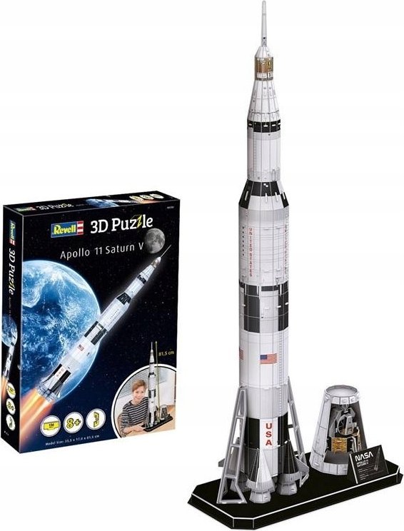 Revell *****puzzle 3D Apollo 11 Saturn V 00250 - Morele.net