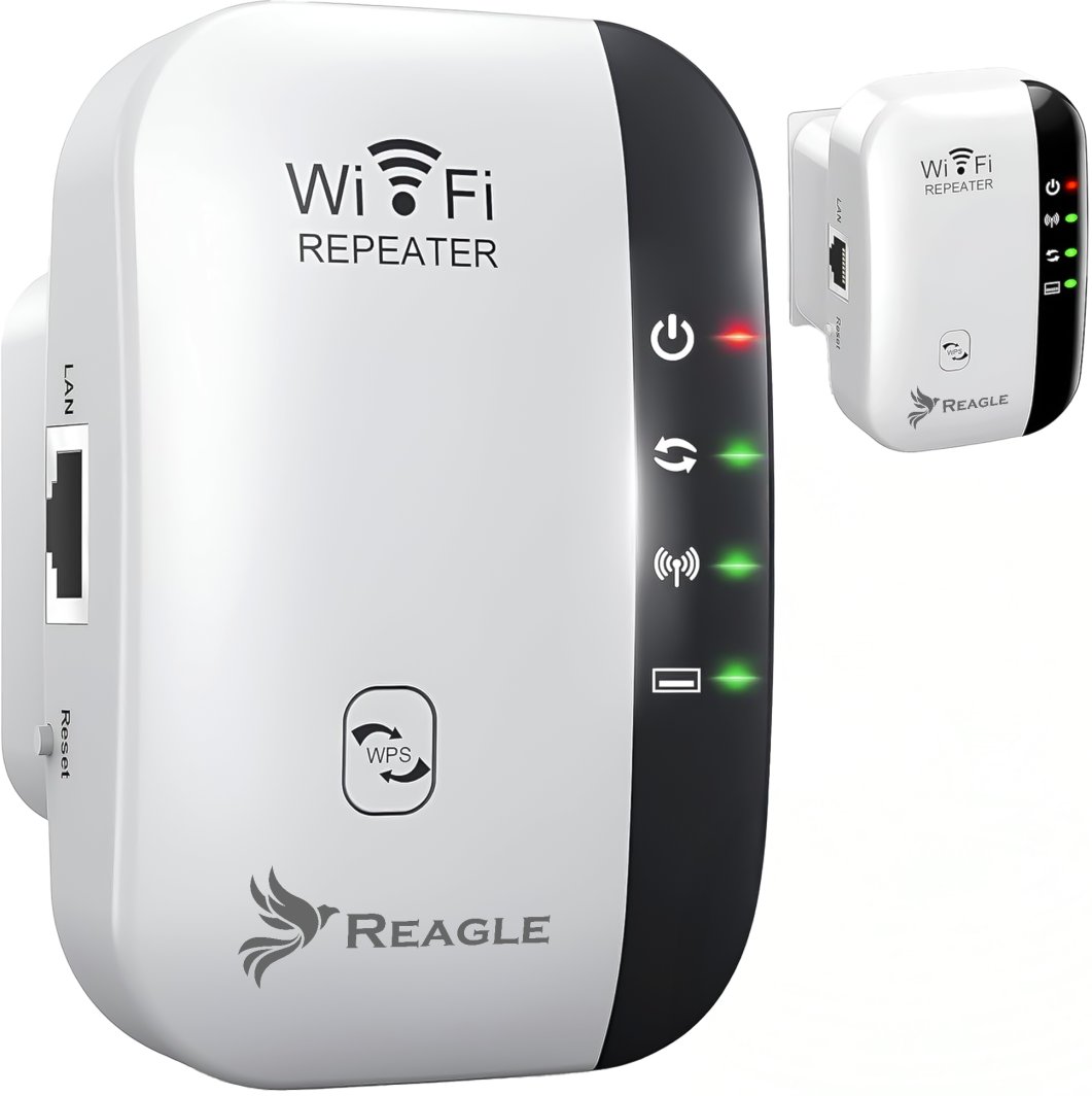 Reagle WZMACNIACZ SIECI SYGNAŁU WIFI 2.4 GHz 802.11n REAPETER 300MB/S ...