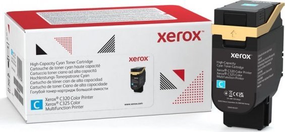 Xerox Cyan High Capacity Toner Cartridge pro C320/C325 (5500 stran ...