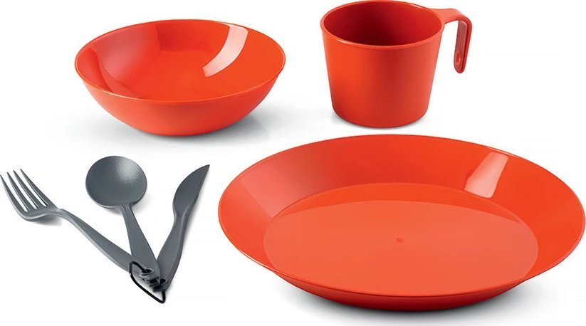 GSI Outdoors Cascadian 1 Person Table Set,Terracotta - Morele.net